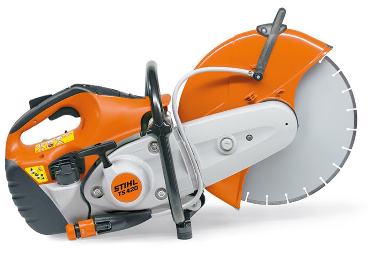 STIHL Découpeuse thermique TS420 à disque 350 mm Réf : 42380112810 ...