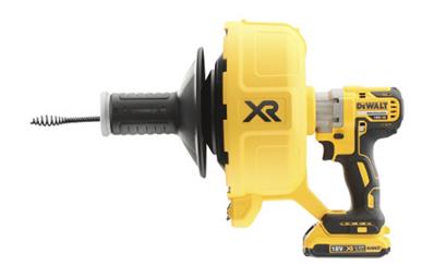 DEWALT Nettoyeur de canalisation XR 18V 2Ah DCD200D1 - Outil Maxi Pro