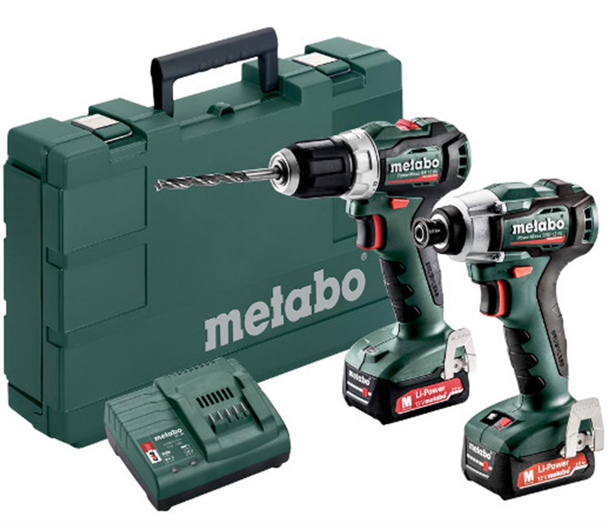METABO Duo outil sans fil en set Combo Set 2.7.3 12 V BL Réf