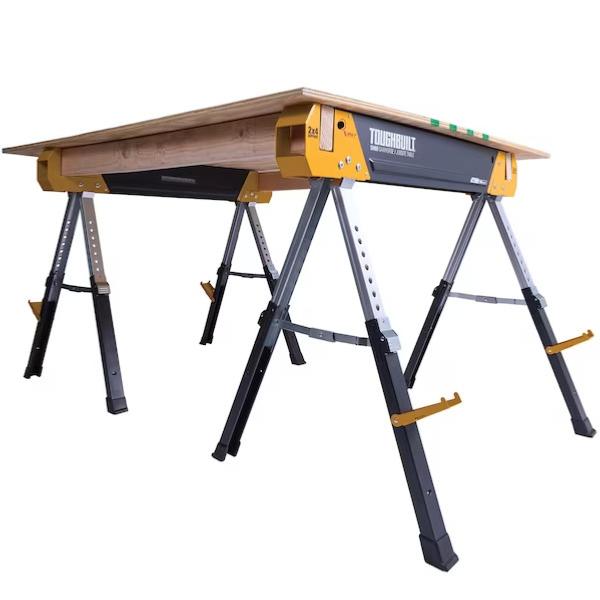 2 TRÉTEAUX TABLE CHANTIER H60 TOUGHBUILT - TB-SH60-2
