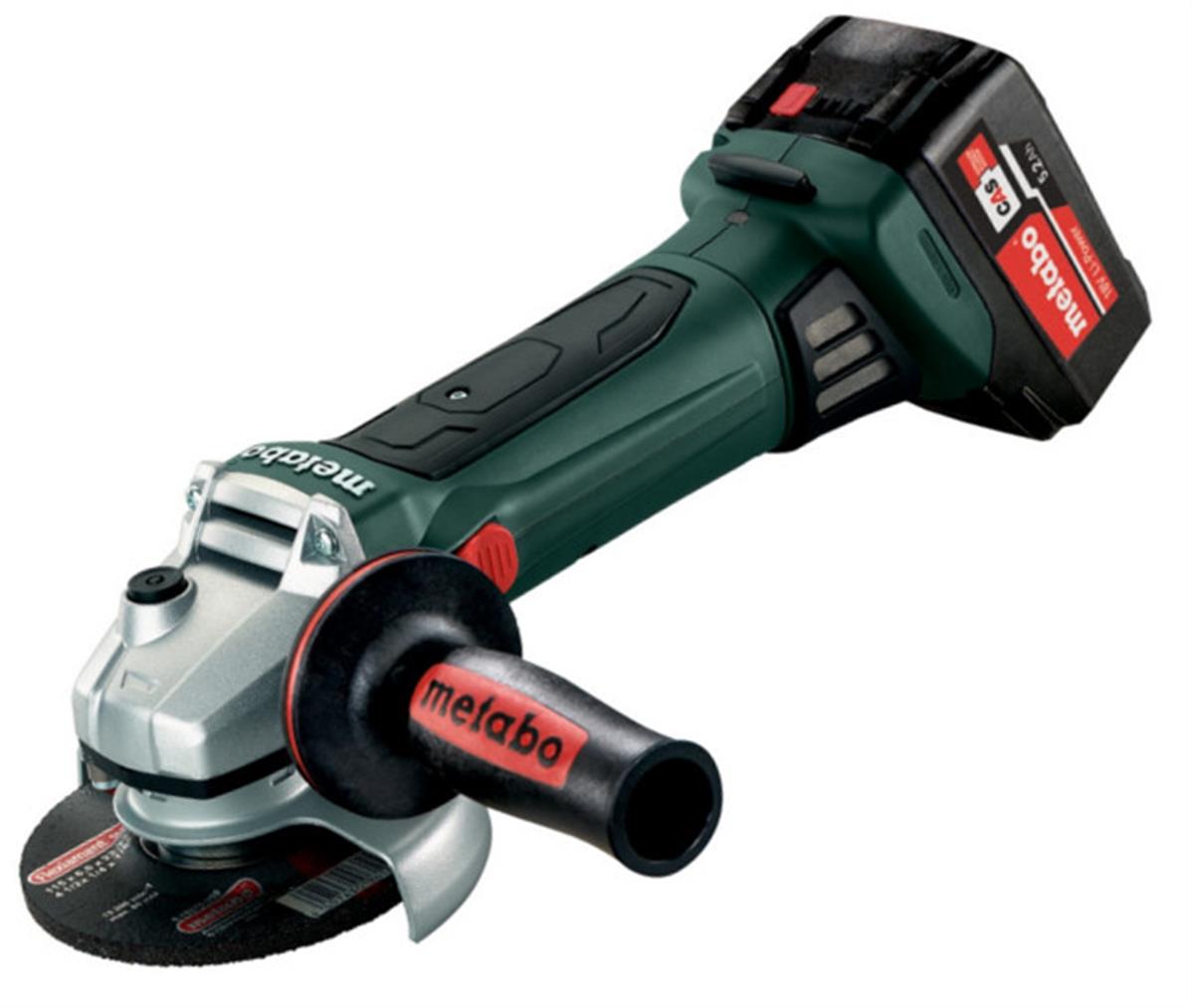 METABO Meuleuse sans fil W 18 LTX 125 Quick 602174650 - Outil Maxi Pro