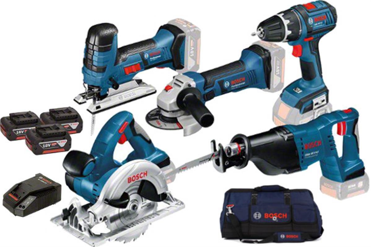 BOSCH 5 outils 18V professionnel pour vos chantier - Outil Maxi Pro